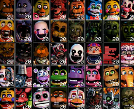 FNAF Ultimate Custom Night Game Online Play Free